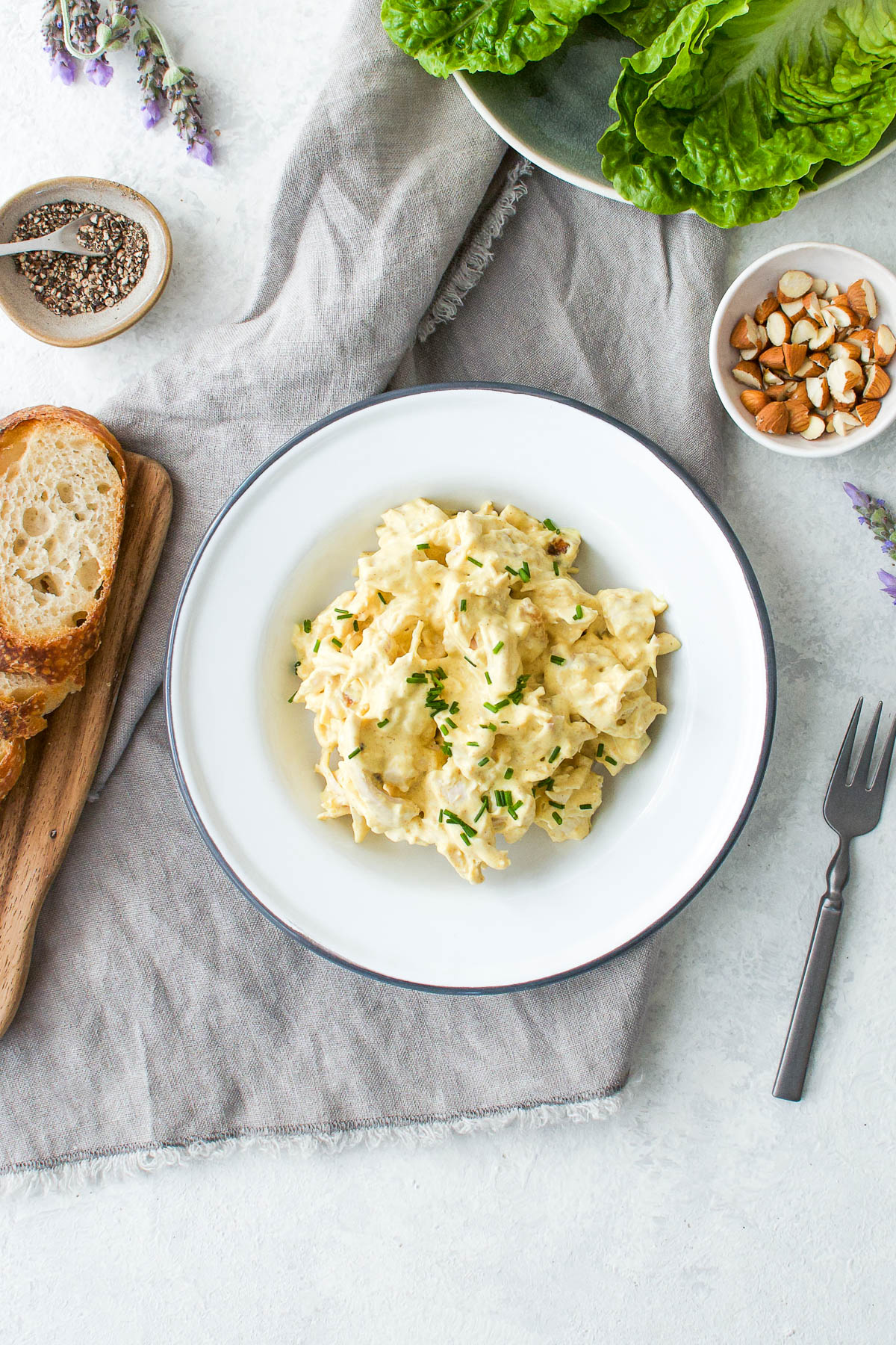 Coronation Chicken - Leftover Chicken Recipe- Mrs Jones's Kitchen