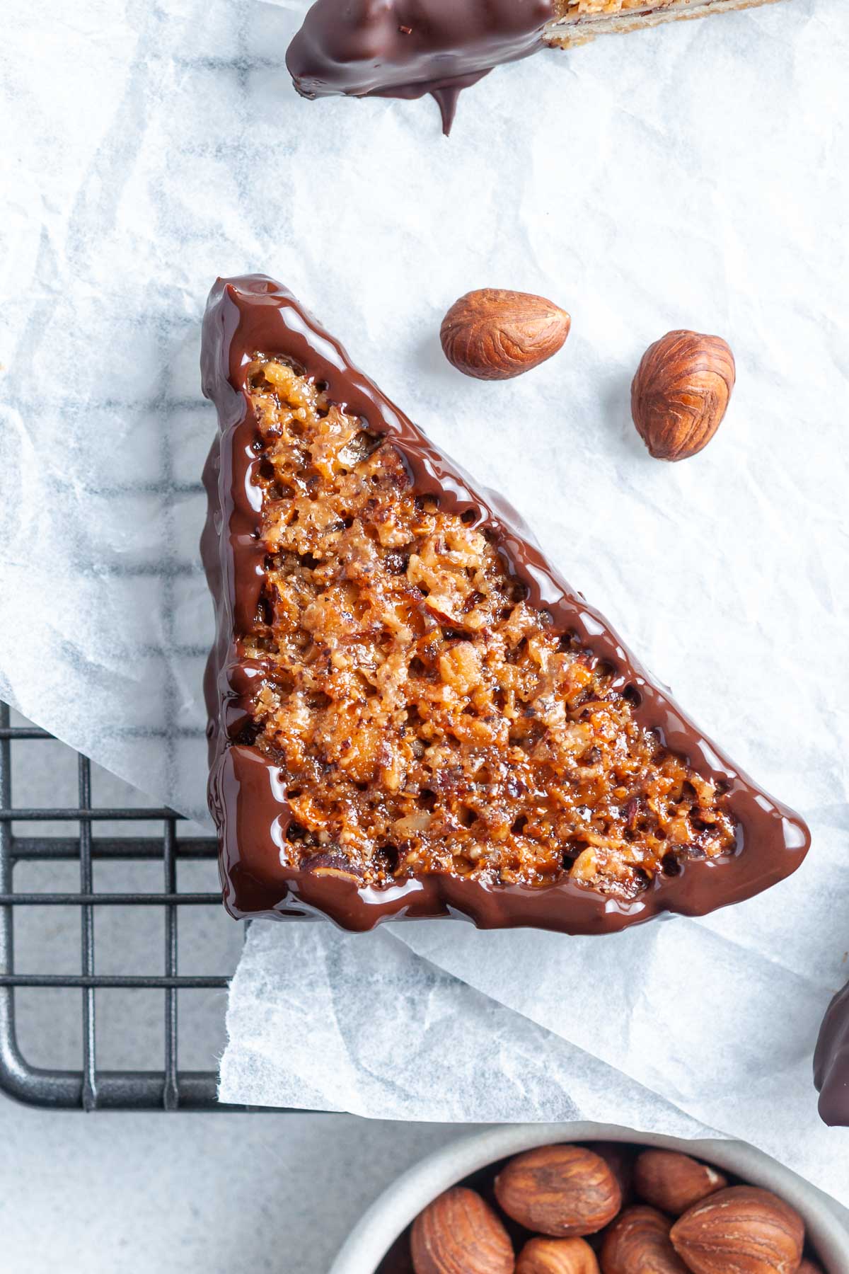 Nussecken (German Nut Corners) - Mrs Jones's Kitchen