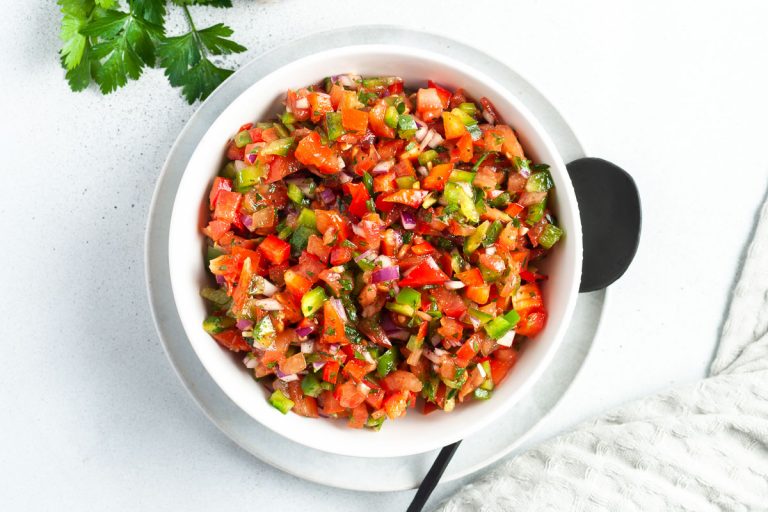 Ezme (Turkish Pepper Salad) - Mrs Jones's Kitchen