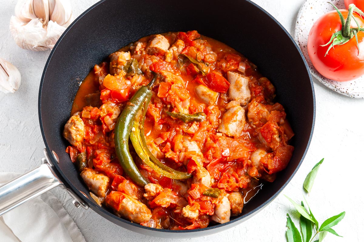 Mauritian Sausage Rougaille - Mrs Jones's Kitchen