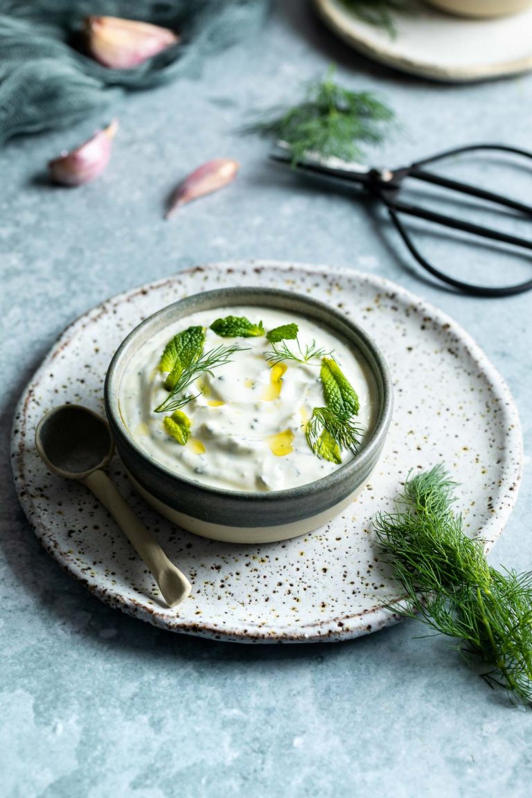 Haydari (Turkish Yogurt Sauce) - Mrs Jones's Kitchen
