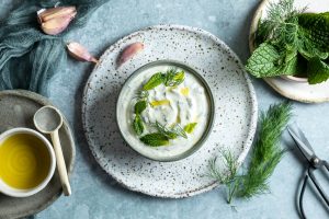 Haydari (Turkish Yogurt Sauce) - Mrs Jones's Kitchen
