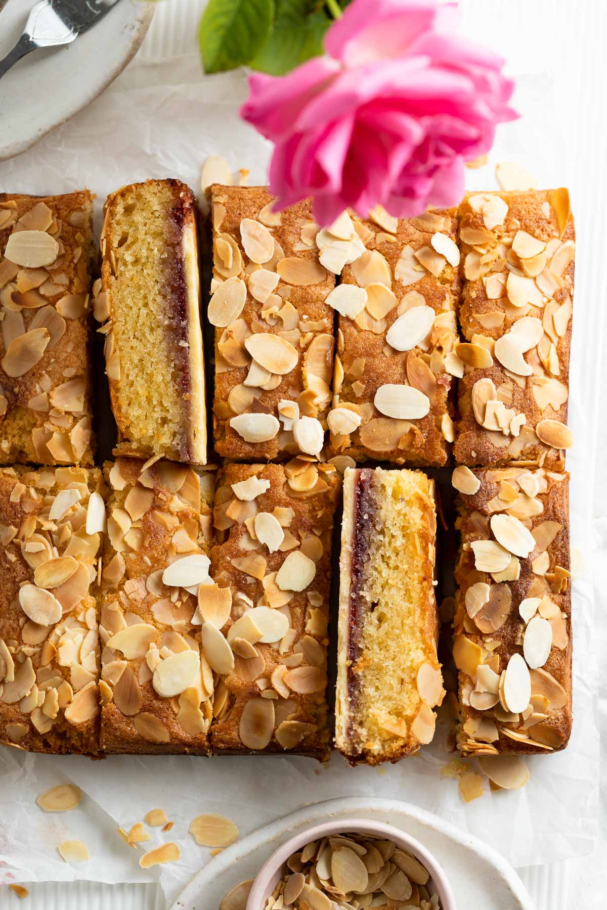 Almond Slice - Mrs Jones's Kitchen