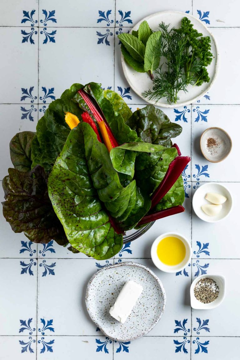 Sauteed Silverbeet with Feta - Mrs Jones's Kitchen
