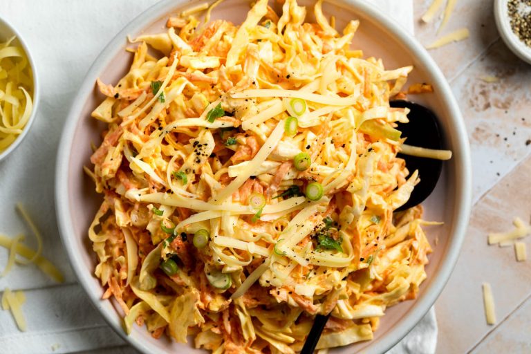 Cheese Coleslaw - Mrs Jones's Kitchen