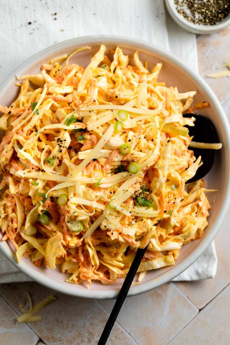 Cheese Coleslaw - Mrs Jones's Kitchen