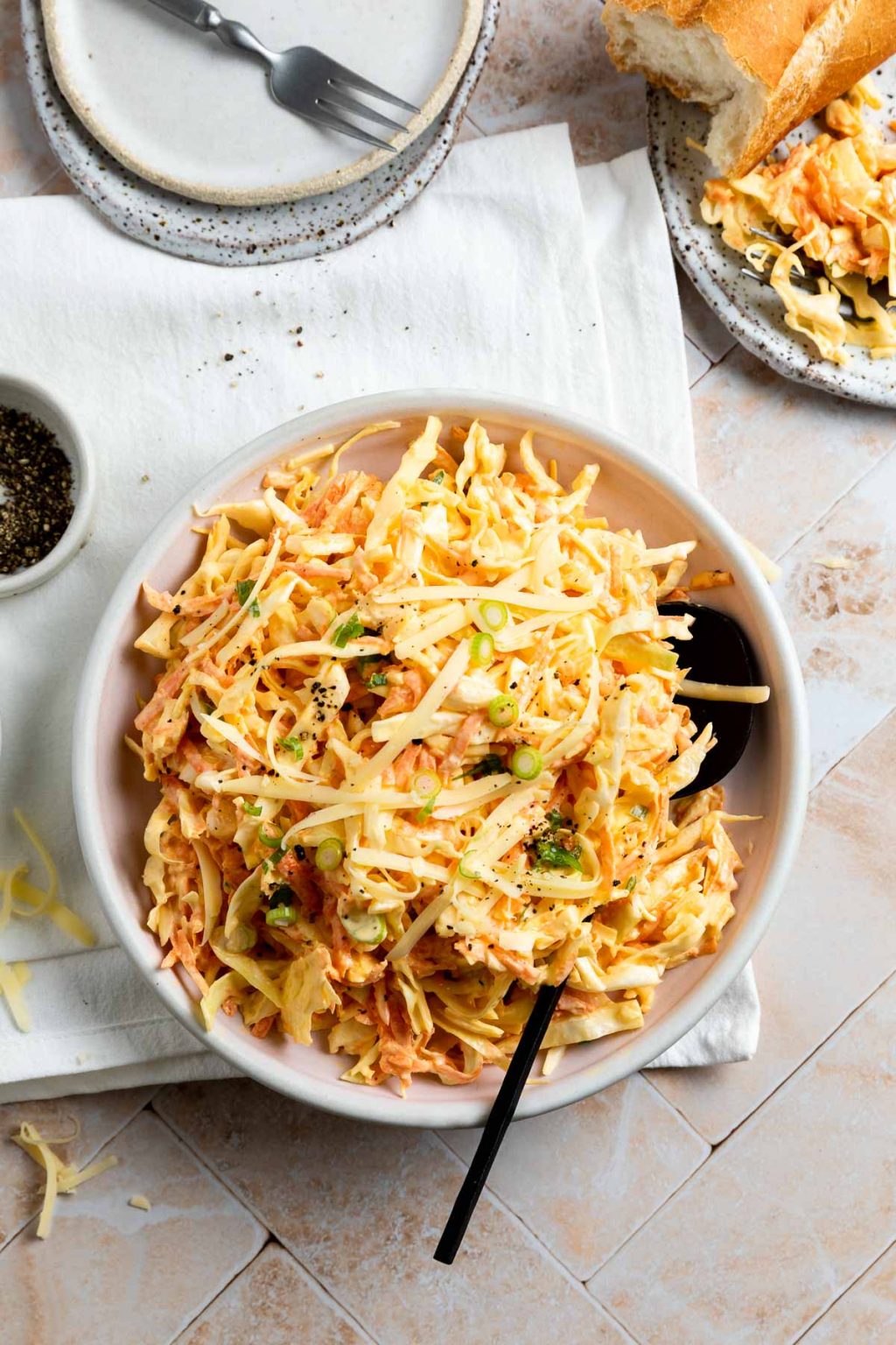 Cheese Coleslaw - Mrs Jones's Kitchen