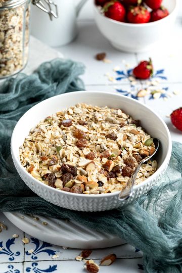 Easy Homemade Muesli - Mrs Jones's Kitchen