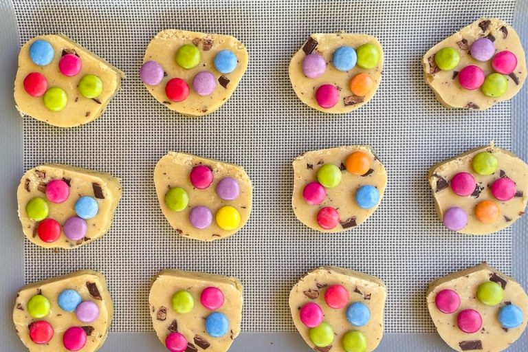Smarties Cookies - Mrs Jones's Kitchen