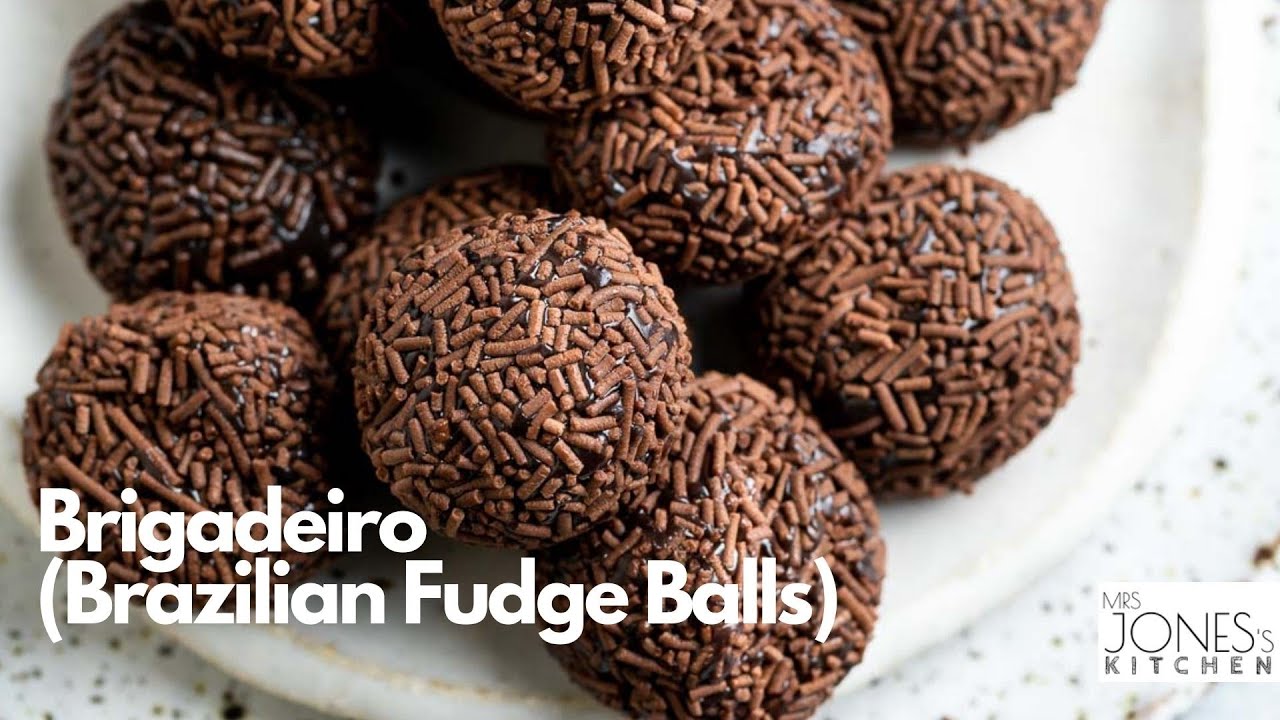 Brigadeiro (Brazilian Fudge Balls) - Mrs Jones's Kitchen